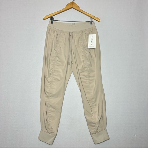 Athleta | Pants & Jumpsuits | Athleta Ivory Lined Attitude Ii Jogger Commute Travel Athleisure ...